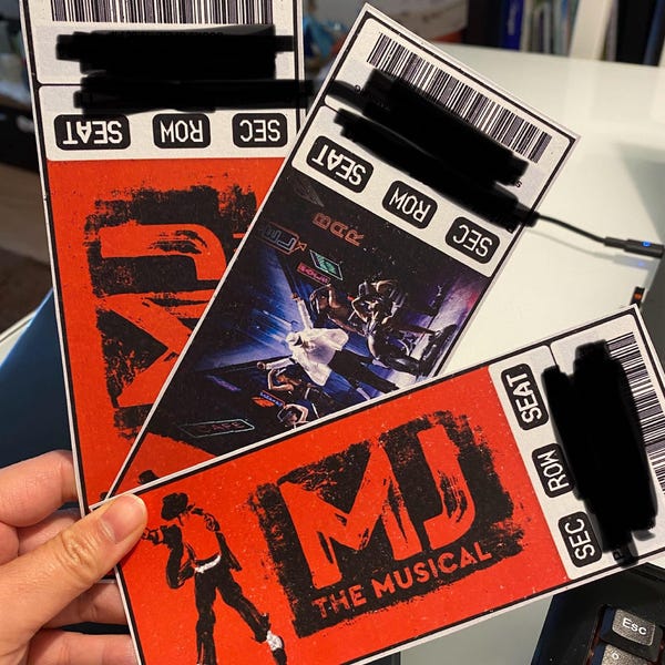 Printable Phantom of the Opera Musical Theatre Ticket Personalized Gift Reveal Editable West End ...