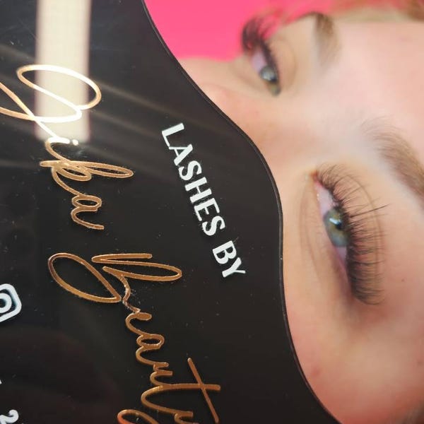 Brow Artist Custom Cloud Mirror, Beauty Studio, Personalized Aesthetic ...