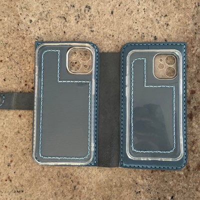 Double Phone Wallet, iPhone 12 Wallet, Dual Phone Case, iPhone 12 Mini ...