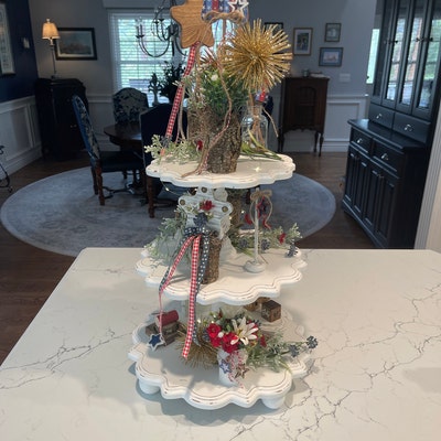 Firecracker Set Red Starburst Square Firework Tray Decor - Etsy