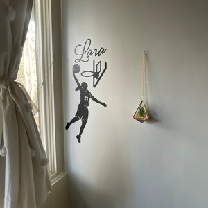 Baseball Pitcher Player Decal Custom Name Wall Personalized Vinyl ...