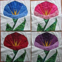 Pentagram Star Paper Piece Quilt Block Pattern PDF, 12 Inch, Foundation ...