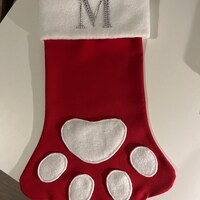 Animal Paw Stocking Sewing Pattern & Tutorial | Christmas | Holiday ...