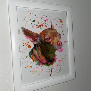 Mink Print, Mink Poster, Animal Print, Handmade, Nursery, Drawing ...