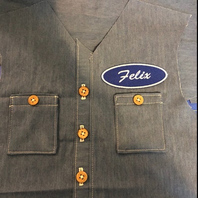 Fix-it Felix Jr Name Patch Wreck-it Ralph / Iron on Patch - Etsy