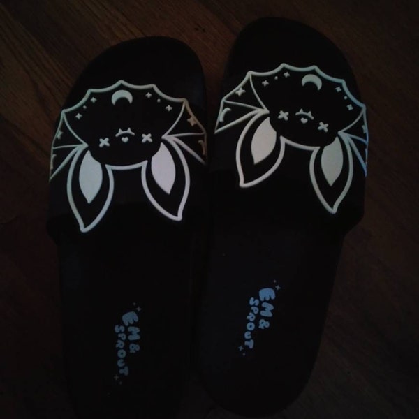 Bat Slides - Women's Sizes 6-11 - Etsy