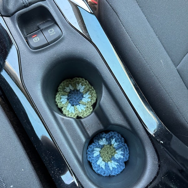 Round Car Cupholder Liners, Vehicle Cupholder Coaster, Set of 2 ...