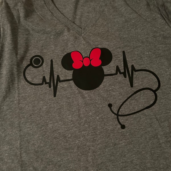 Minnie Nurse T Shirt - Minnie Doctor Shirt- Healthcare Worker Disney ...