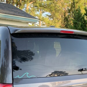 Ocean Wave Vinyl Decal Vinyl Sticker Wave Decal Ocean | Etsy