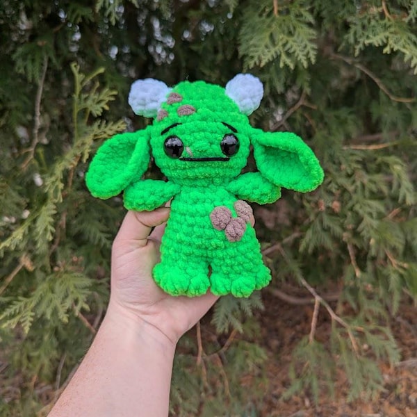 Crochet Goblin Pattern- DIGITAL PDF Baby Goblin Crochet Pattern ...