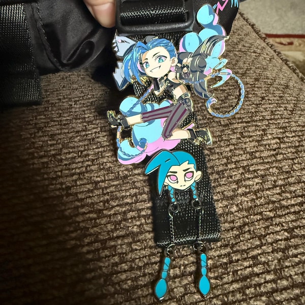 Jinx and Vi Mini Pins | Arcane | Enamel Pin - Etsy