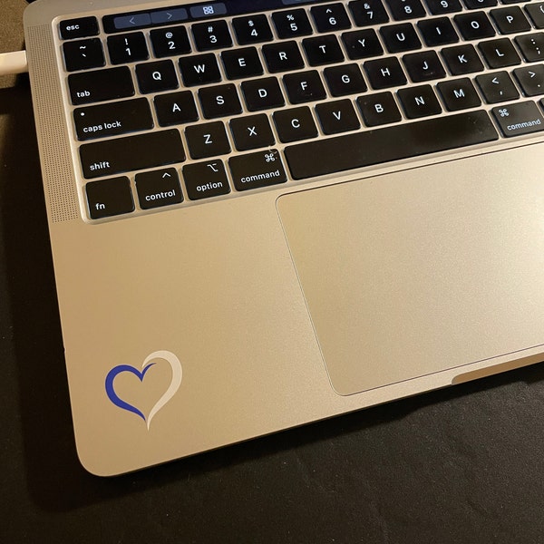 Heart Vinyl Decal, Heart Sticker, Heart Car Decal - Choose Your Color ...