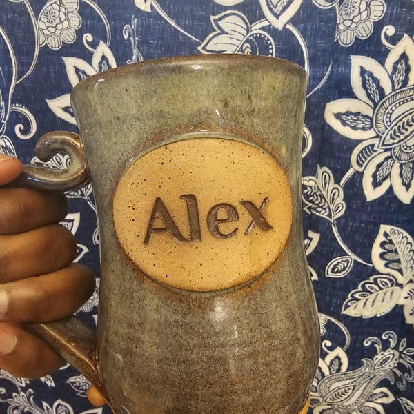 Handmade Practical Magic Quote Pottery Bowl, Salt Rosemary Lavender ...
