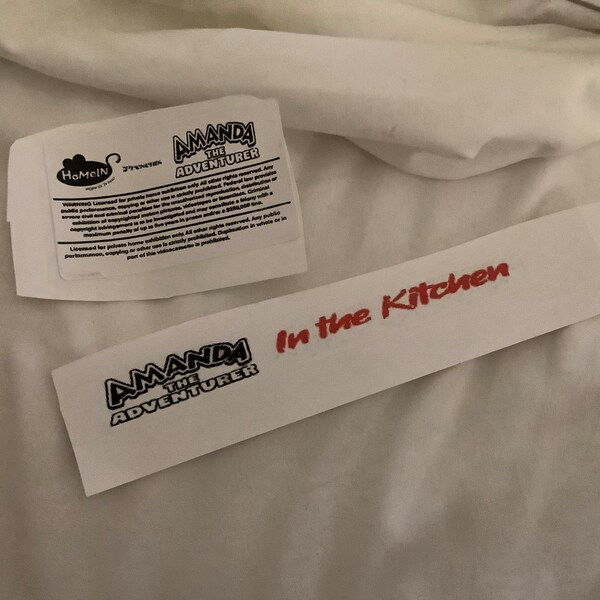 Fully Custom VHS Side Label Only Nostalgic Art Piece, Pick a Subject ...