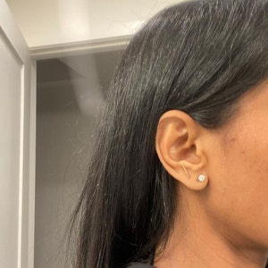 Threaded post and ear nut only THIS IS NOT An Earring Add | Etsy