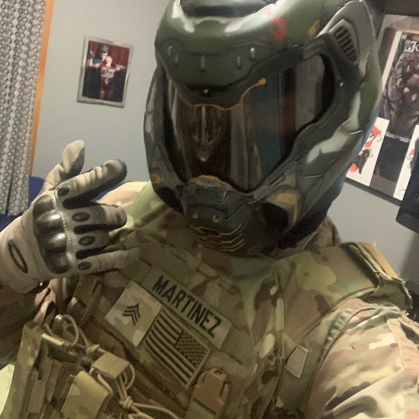 Doom ETERNAL Durable Helmet for Cosplay or Airsoft, for Gift - Etsy