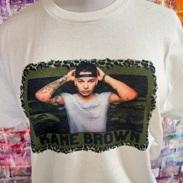 Kane Brown Leopard Print PNG, Kane Brown PNG, Country Music Sublimation ...