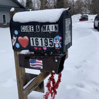 Mailbox Magnet Partial Cover Small Hearts Set of 3 or Set of 5 ...