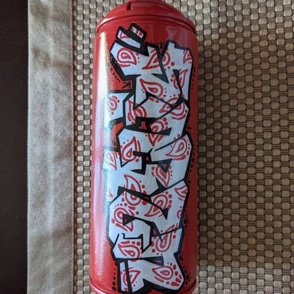 Custom Graffiti Spray Paint Can Name Letters Personalized Street Art ...