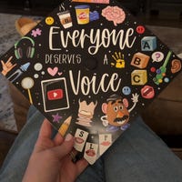 Mean Girls Grad Cap Design | CARDSTOCK Printed Cap Topper | Burn Book ...