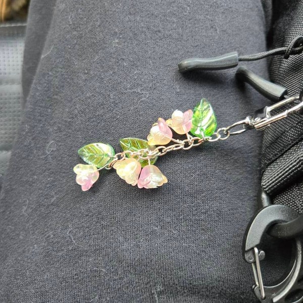 Lily of the Valley Phone Charm | Bag Charm, Keychain | Floral ...
