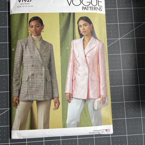 Uncut Vogue Sewing Pattern 9076 Boho Pullover Dress With Shaped Midriff ...