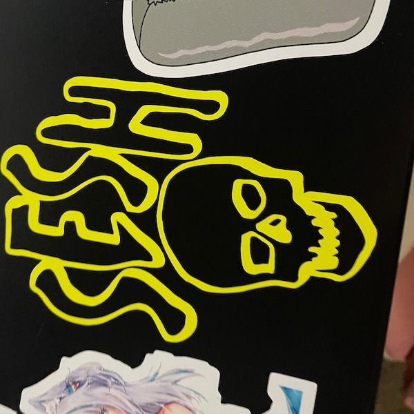 Misfits OUTLINE No Word Decal Sticker Car Mirror Laptop Punk Window ...