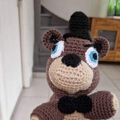 Freddy Fazbear Plush Crochet Pattern - Etsy