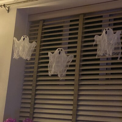 Hanging Halloween Ghost / Halloween Ghosts / Halloween Decoration ...
