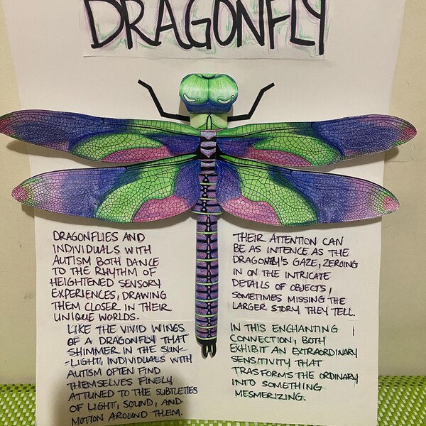 3D Paper Bee Craft With Anatomy Labels - Etsy