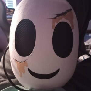 Custom Design Blank Face Plate Round Resin Mask Masks Made to Order - Etsy