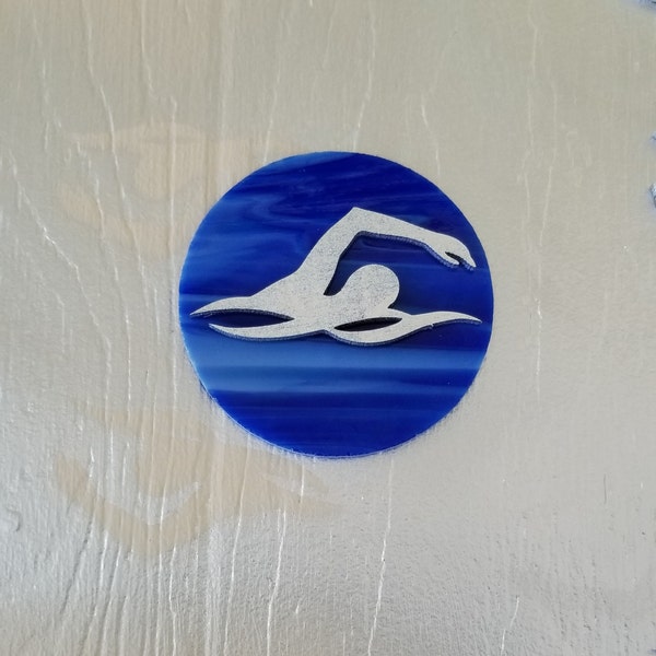 Swimmer - Laser Cut Unfinished Wood Cutout Craft Shapes - Etsy