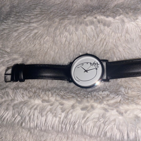 Scrambled Time Wristwatch - Will Graham - Disturbed Clock - Etsy