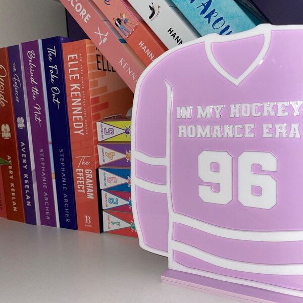 Hockey Romance | Sports Romance Sign | Bookish Sign | Bookish Decor ...