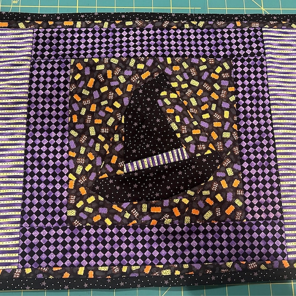 How to FPP, Witch Hat Pattern and Tutorial, 5", With Beginner Friendly ...