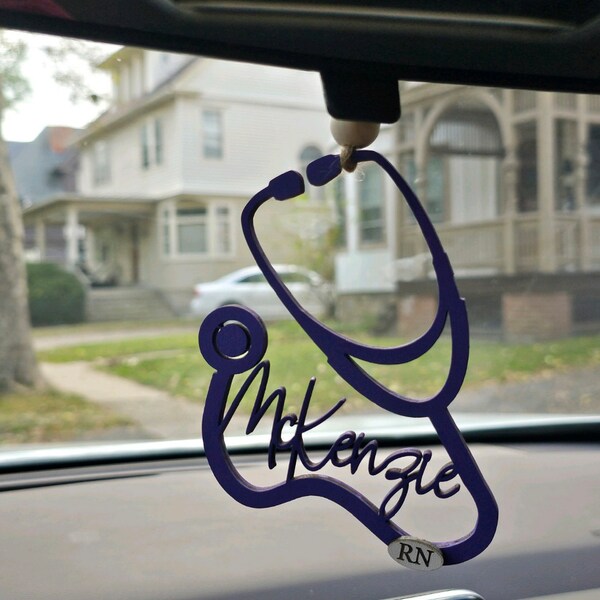 Car Charm / Nurse / Medical Field / Personalized / LPN / RN / Charm ...