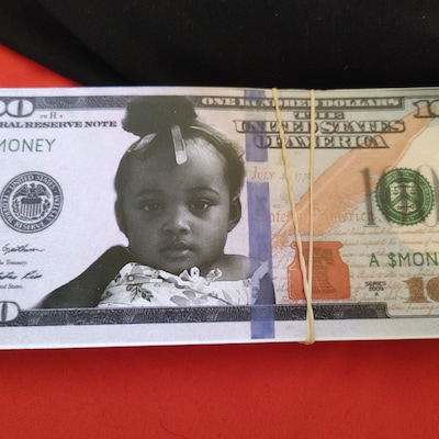 Your Face on Money, Game Money, 100 Dollar Bill, Party Money, Custom ...