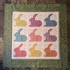 PDF Easter Quilt Pattern - Hippity Hoppity MINI - Etsy