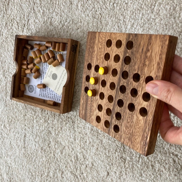 Barricade Handmade Wooden Board, Wooden Family Game, Wood Eco Game ...