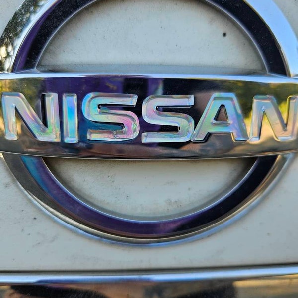 1 SET of Front and Back Decal Sticker 2005-2012 NISSAN Letters Fit for ...