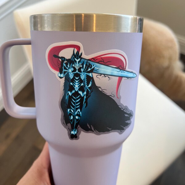 Igris, Solo Leveling, Handmade Laminated Sticker - Etsy