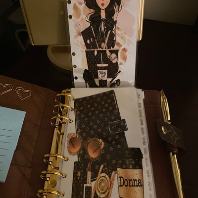 RECIPE BINDER, Navy Recipe Binder, Recipe Planner, Meal Planner, Recipe ...