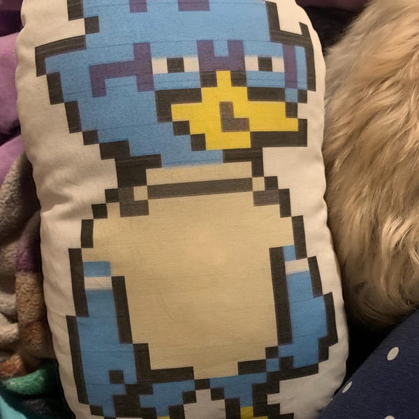 Deltarune Kris Plush, Unofficial, Indie Video Game Pillow, Handmade - Etsy