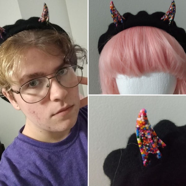 MADE TO ORDER Horn Beret - Etsy