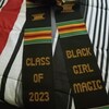 Kente Stole CLASS OF 2025 Classic Sash Stoll Graduation Stole Class of ...