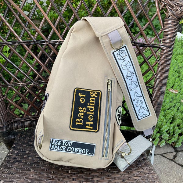 Bag of Holding Dnd RPG Inspired Table Top Game 4" Iron-on Patch - Etsy