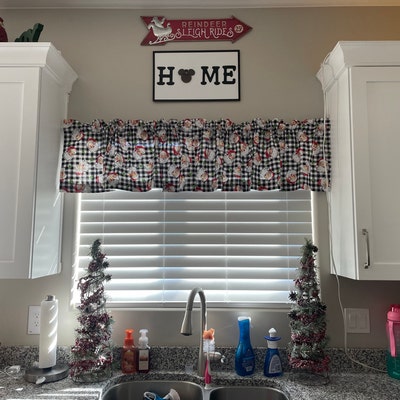 Nautical Coastal Beach Cottage Valance With, Lighthouse, Anchors ...