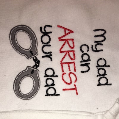 Applique Handcuffs Machine Embroidery Design 4 Sizes - Etsy