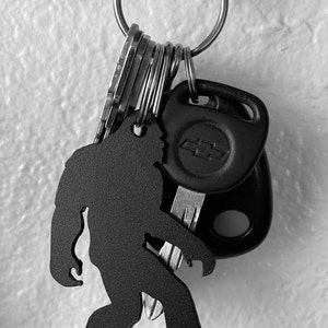 Bigfoot Keychain, Sasquatch, Bigfoot Gifts, Small Gift, Key Chain KC502 ...