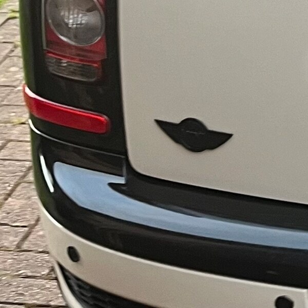 Mini Badge X2 Logo Front Bonnet Gold Tailgate Metal Sticker Emblem ...